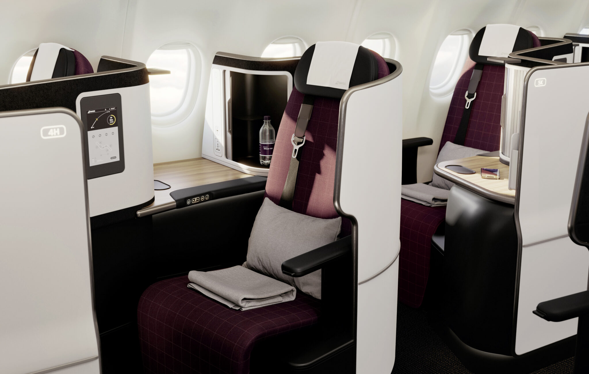 Swiss Senses: Neue First, Business & Economy Class - Einsatz ab 2025