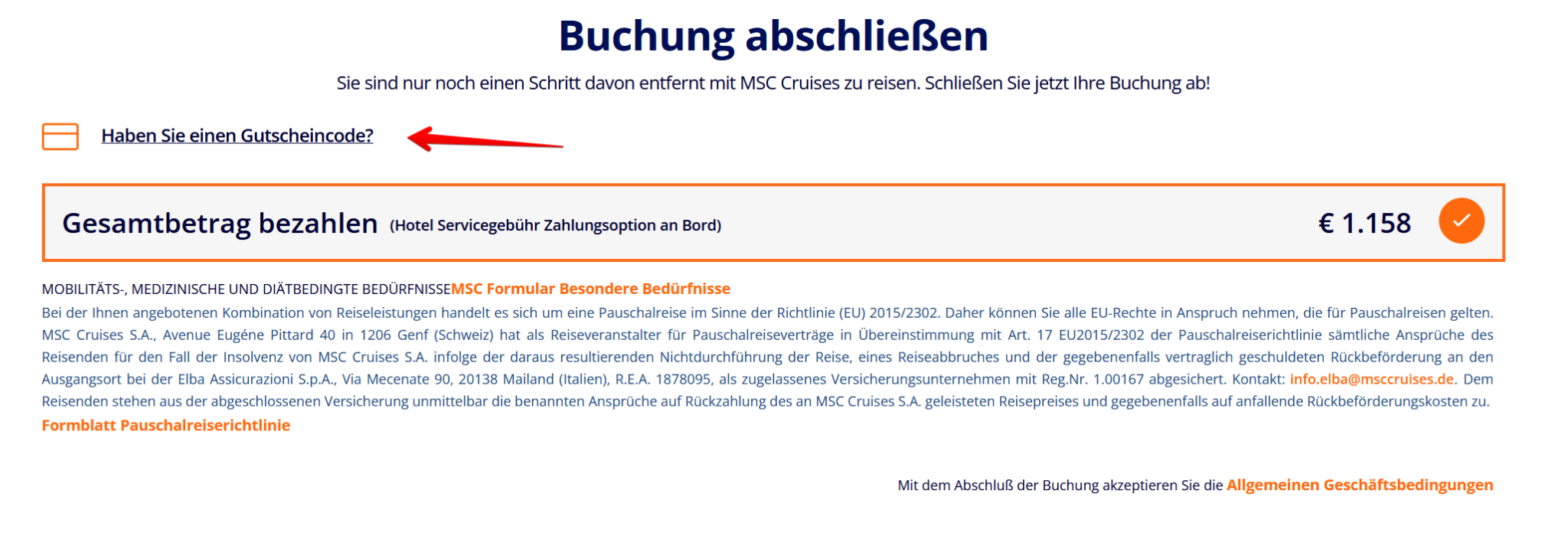 MSC Gutschein: 10% Rabatt auf die nächste Kreuzfahrt » Travel-Dealz.de